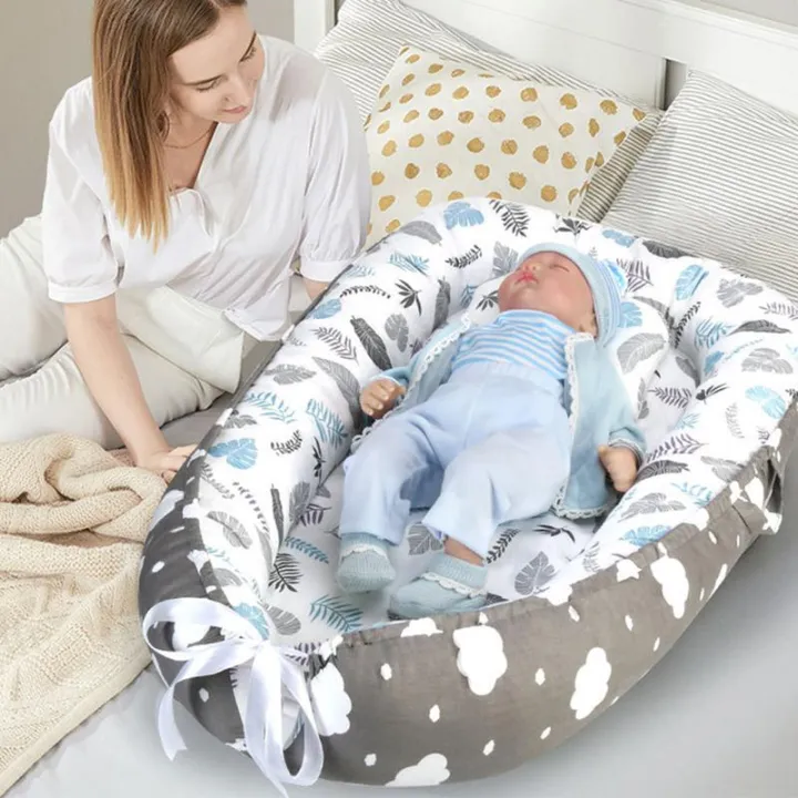 Washable Baby Nest Portable Newborn Lounger Baby Lounger Baby Lounger ...