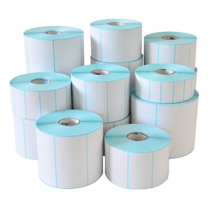 Three-proof thermal label paper supermarket electronic scale 60*40x30 50 70 150 barcode printer ...
