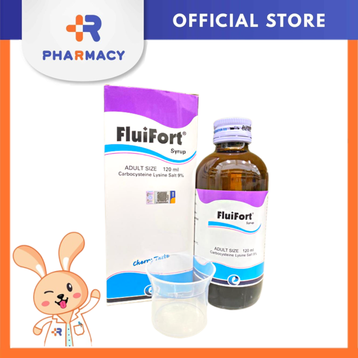 R Pharmacy | Fluifort Cough Syrup 120ml | Lazada