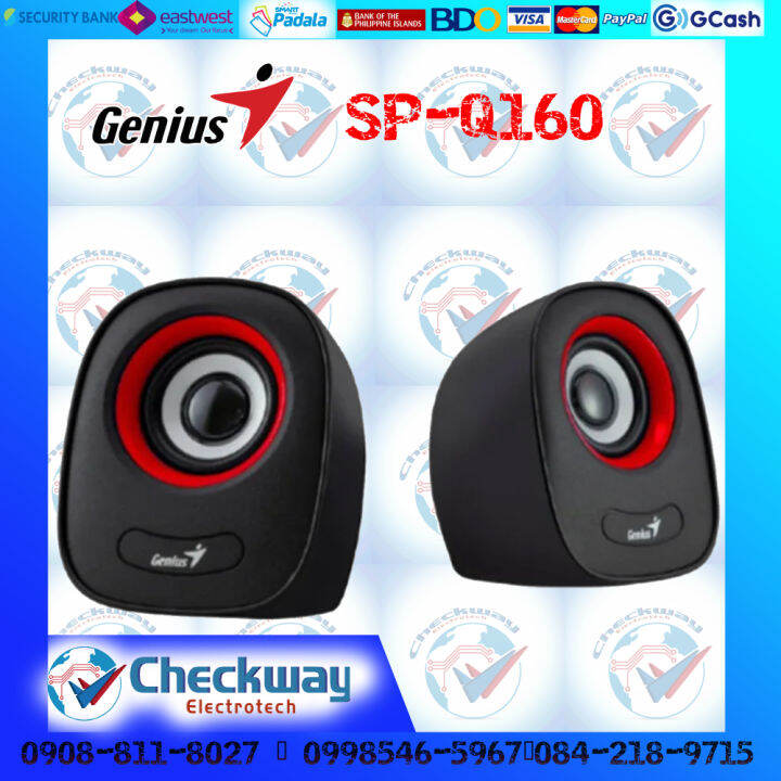 Genius SP-Q160 USB Speaker | CHECKWAY ELECTROTECH | Lazada PH