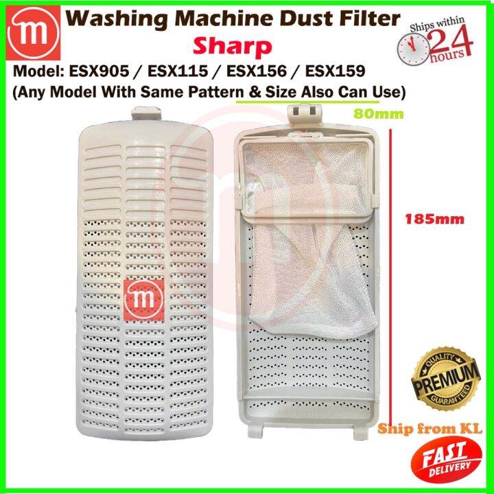 Sharp Washing Machine Dust Filter ESX905 / ESX115 / ESX156 / ESX159 ...