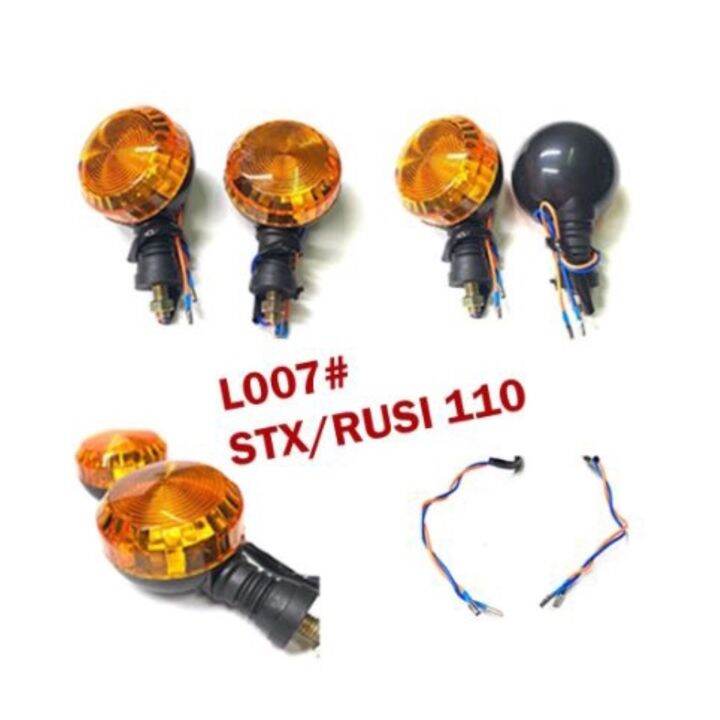 PAIR TURN SIGNAL LIGHT CT100/BAJAJ / RUSI/ BC 150 BARAKO/STX TMX FOR ...