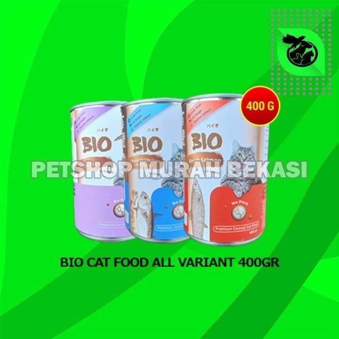 Makanan Basah Kucing Bio Cat Kaleng Can Cat Wet Food 400gr | Lazada ...
