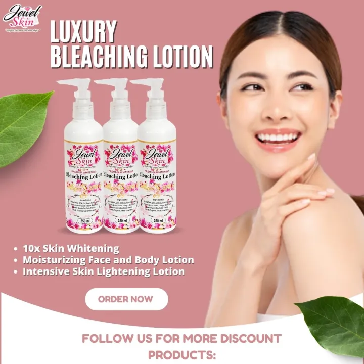 JEWEL SKIN PREMIUM BLEACHING LOTION l Bleaching Lotion Glutathione ...