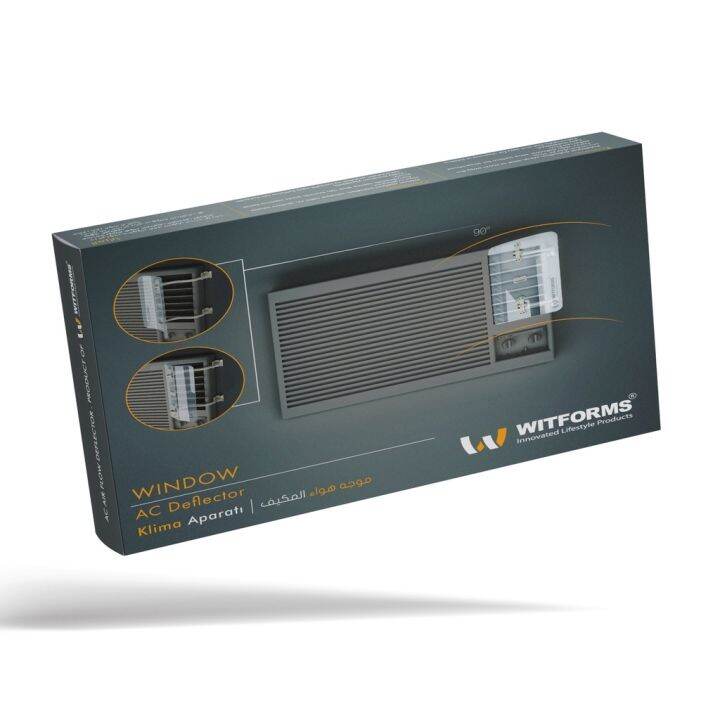 WITFORMS Window AC Deflector - For Window Type AC | Lazada PH