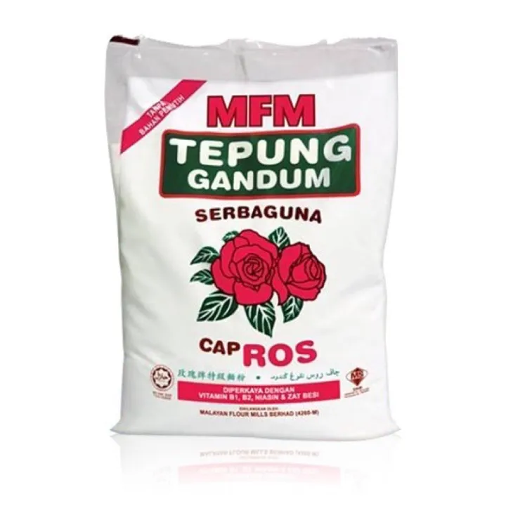 Tepung Gandum Cap Ros 850g | Lazada