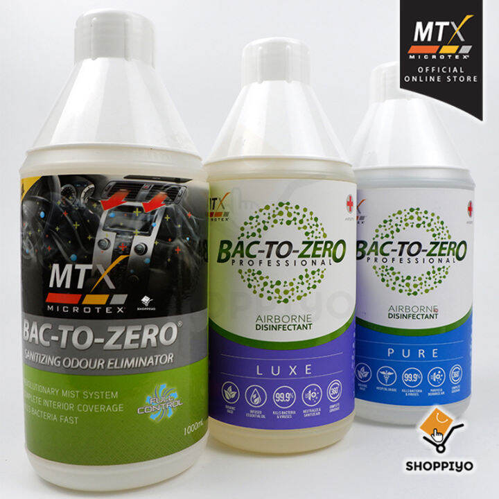 Microtex MTX Sanitizing Odour Eliminator Bac To Zero Solutions 1L ...