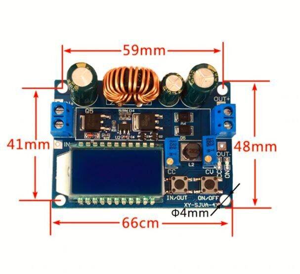 4A Buck-Boost Converter Module Adjustable Buck Boost Board | Lazada.co.th