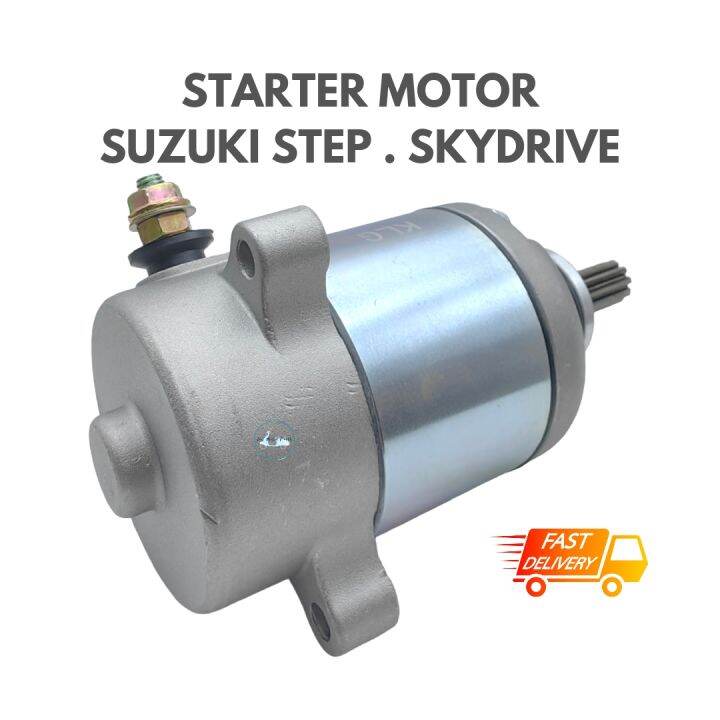 STARTER MOTOR SUZUKI STEP 125 SKYDRIVE 125 | Lazada