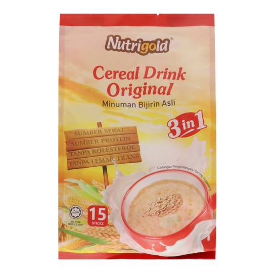 NUTRIGOLD 3IN1 CEREAL DRINK ORIGINAL | Lazada