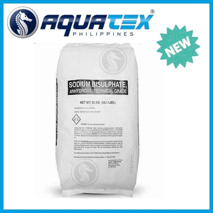 AQUATEX Pool Dry Acid pH and Alkalinity Reducer for Swimming Pools (25 kg) US Quality | Lazada PH