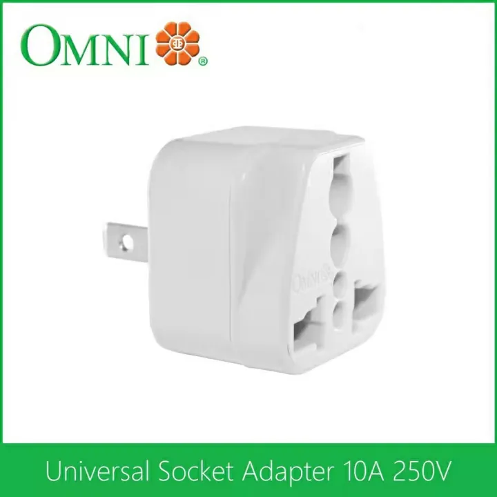 Omni Universal Socket Adapter Plug Outlet Adapter- WUA-002 | Lazada PH