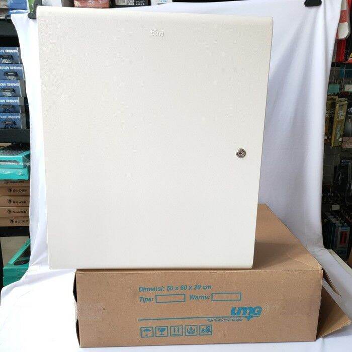 UMG Box Panel Listrik Indoor 25 x 25 x 12 cm Cream Powder Coating ...