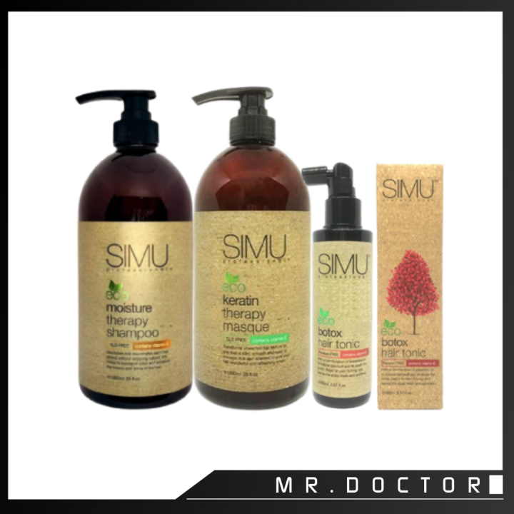 Simu Professional Shampoo / Conditioner Masque / Tonic Set | Lazada