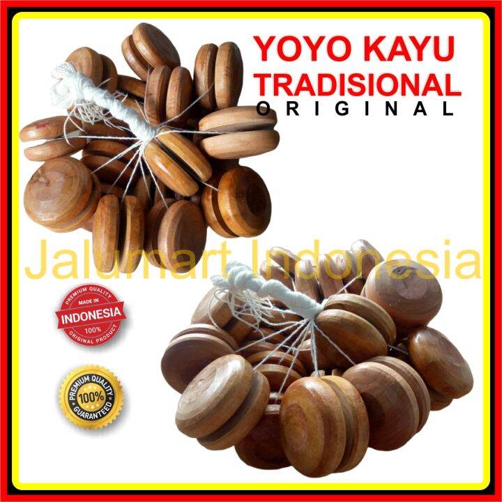 Yoyo Kayu / Yoyo Kayu Tradisional / Yoyo Kayu Original / Yoyo Kayu ...