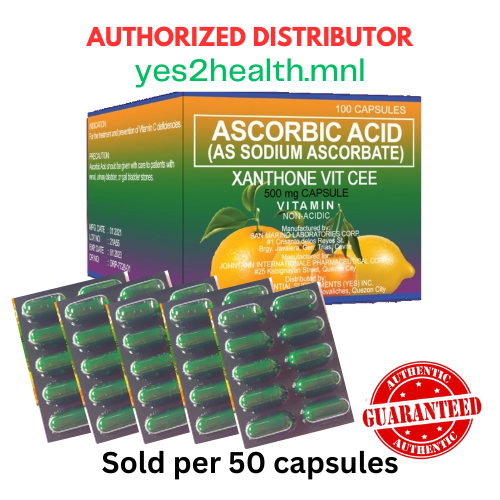 Xanthone Vit C Yes2health- 50 capsules | Lazada PH