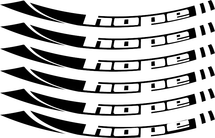 HOPE BIKE RIM DECALS | Lazada PH