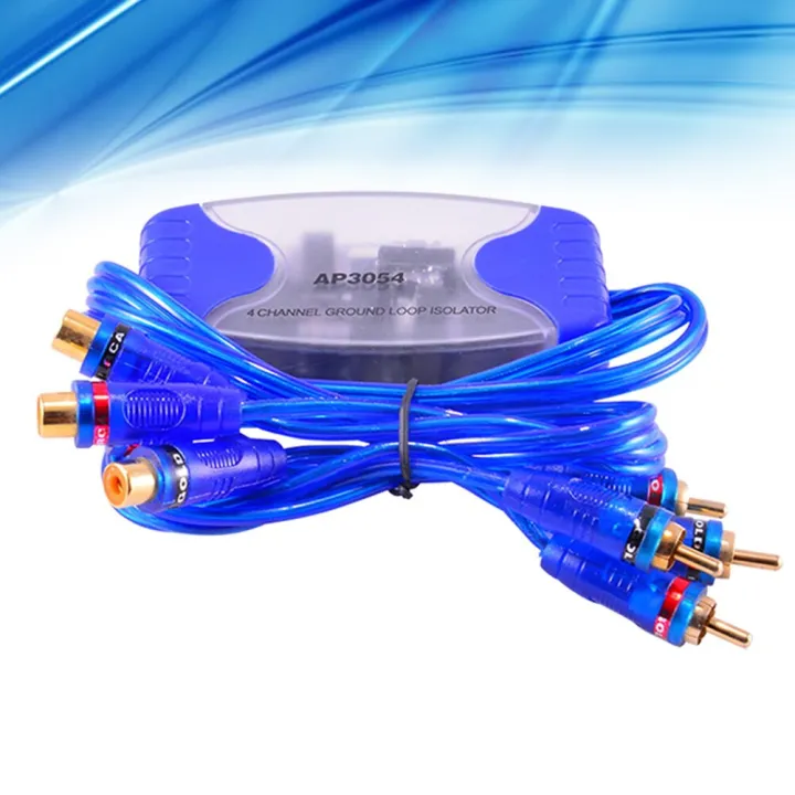 Ground Isolator Noise Loop Filter Car Audio Eliminator Line Amplifier ...