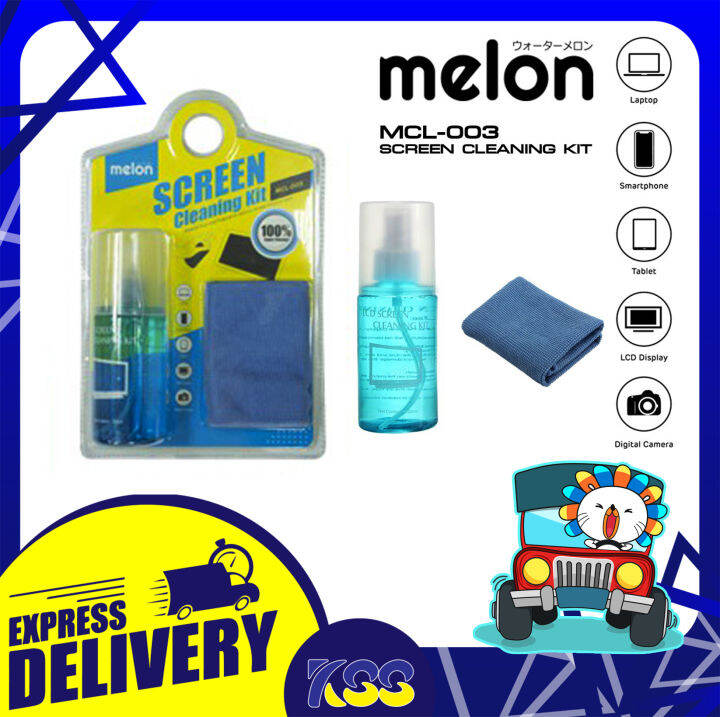 น้ำยาทำความสะอาดหน้าจอ Melon MCL-003 Screen Cleaning Kit | Lazada.co.th