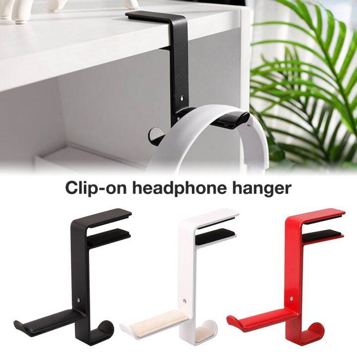 Headphone Holder Display Desk Mount Universal Office Non Slip Hanger ...