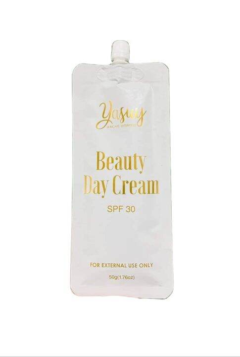 Yasuy Sunscreen Beauty Day Cream SPF 30 50g | Lazada PH