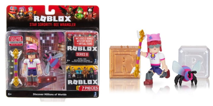 With code Roblox action series game 3 inch movable model toy doll set ...