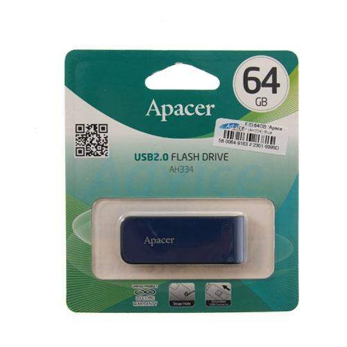 Apacer Flash Drive 64GB' (AH334) Blue | Lazada.co.th
