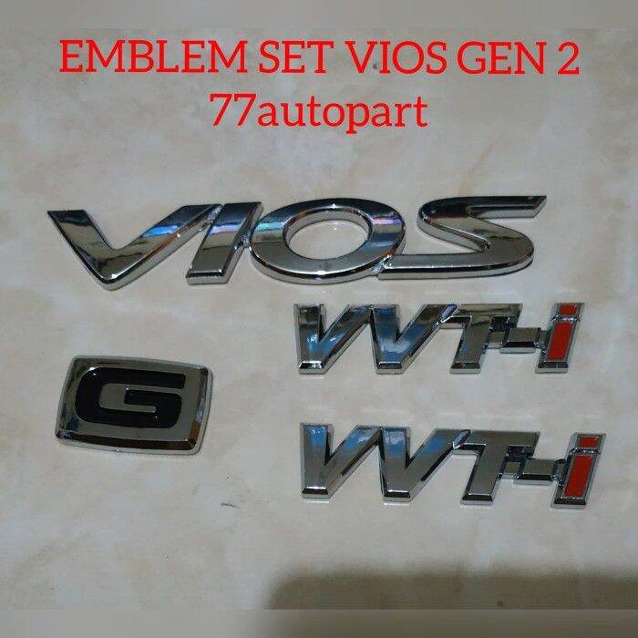 EMBLEM SET VIOS GEN 2 | Lazada Indonesia