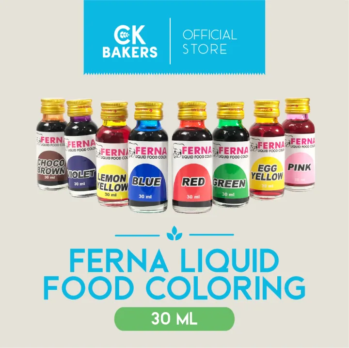 Ferna Food Coloring Liquid 30ml | Lazada PH