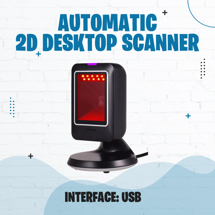 2D DESKTOP BARCODE SCANNER - FAST SCANNING / BARCODE QR READER | Lazada PH