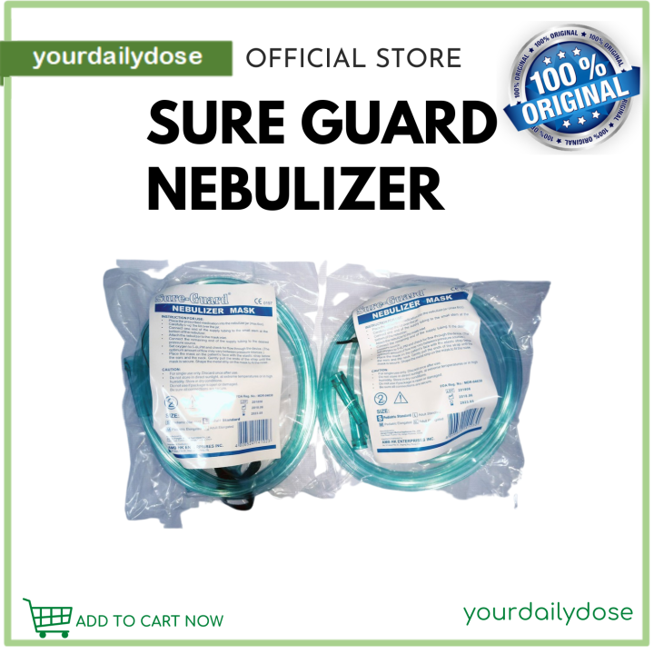 SURE-GUARD NEBULIZER WITH MASK ADULT or PEDIA | Lazada PH