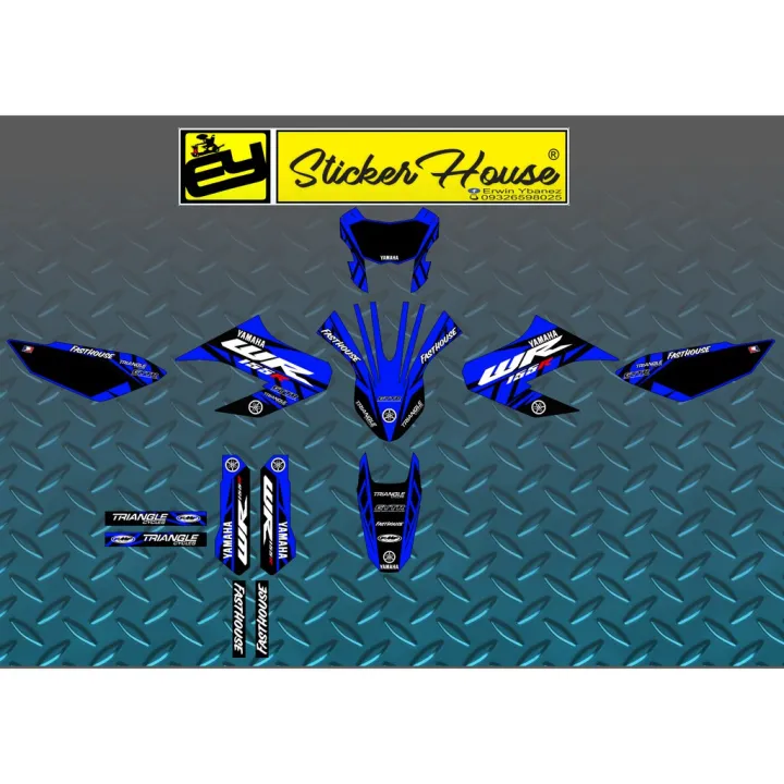 Yamaha WR 155 Decals Laminated | Lazada PH