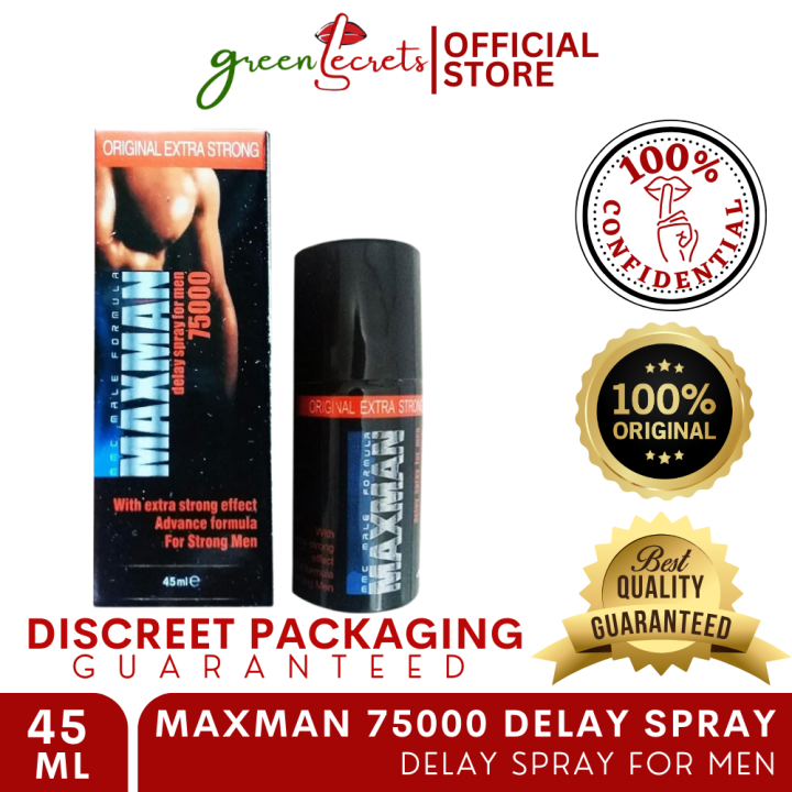Maxman 75000 Delay Spray Powerful External Use Anti Premature Ejacu