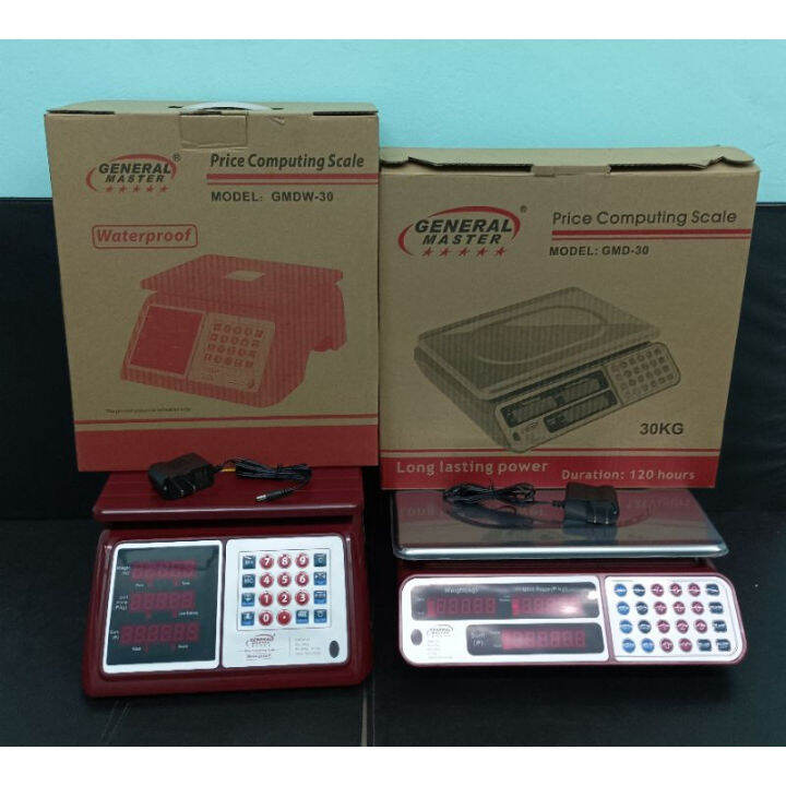 General Master Price Computing Scale ( 30kg ) | Lazada PH