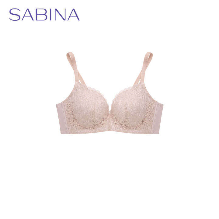 Sabina Medium push up Invisible Wire Bra style LightSkin Model HBHN4007 | Lazada Singapore