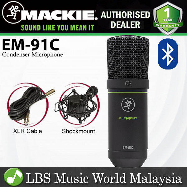 Mackie EM-91C Element Series Large Diaphragm Condenser Mic Microphone ...