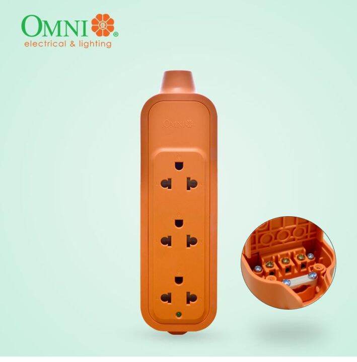 OMNI Heavy Duty Plastic Outlet - 2/3/4-Gang, 3,750W 15A 250V, Surface ...
