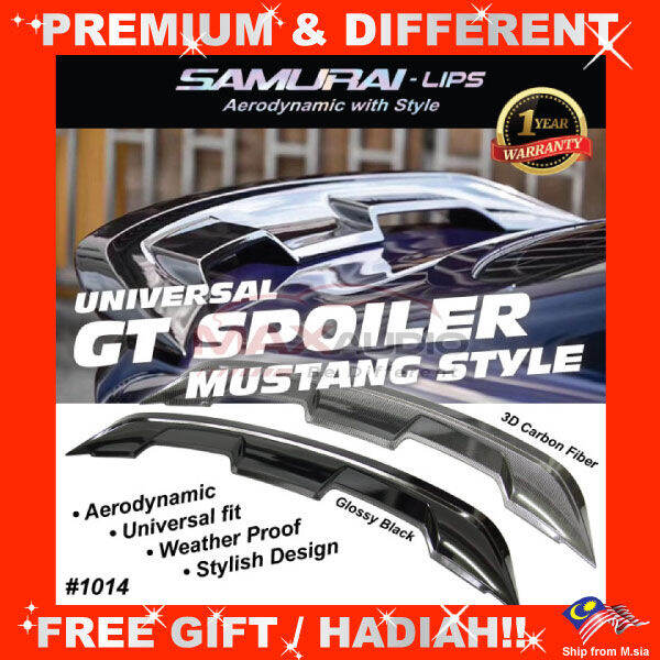 MUSTANG STYLE SAMURAI Spoiler BEZZA SAGA PERSONA WIRA WAJA VIOS CITY ...