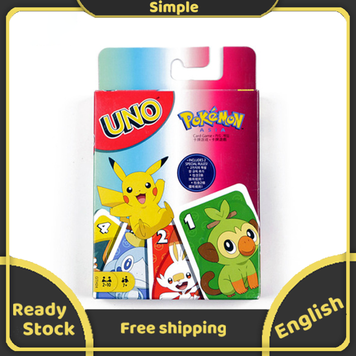 UNO Pokemon Board Game Family Entertainmen Party Game | Lazada PH