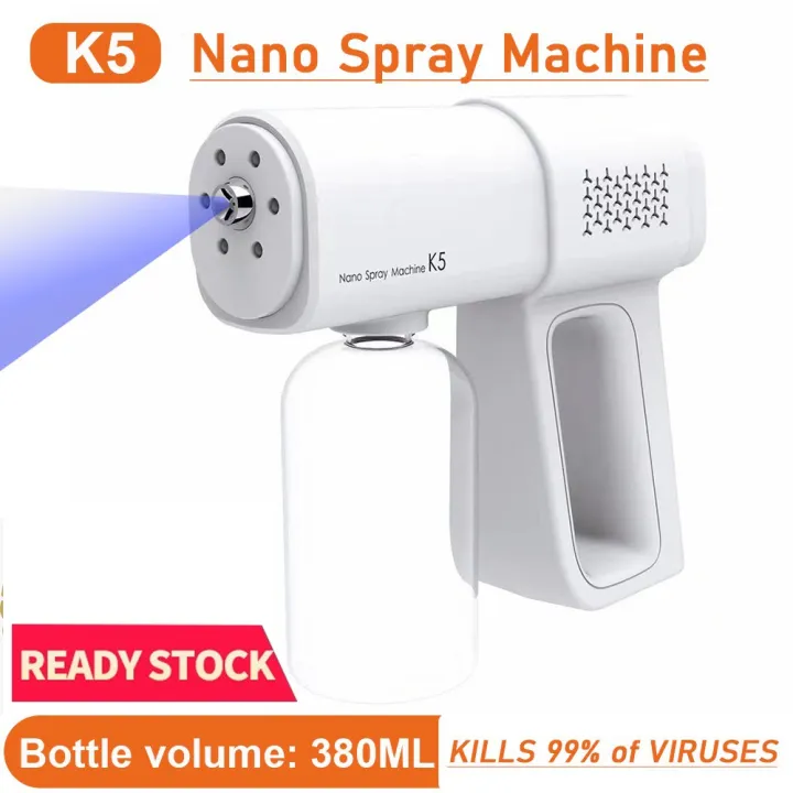 Original K5 Nano Spray Gun Disinfecting Machine Wireless Atomized ...