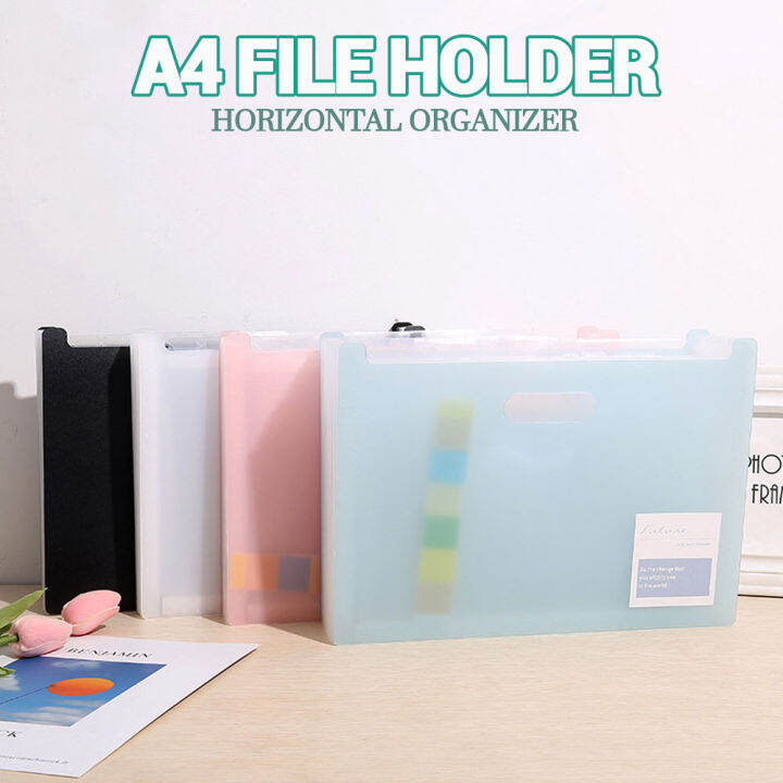 A4 Size 13 Desktop Document Folder File Paper Storage Organizer Holder ...