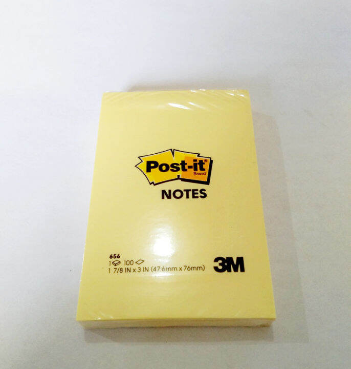 3M Post-it 656 Notes Yellow ( 1 Pad / 1 Pcs ) | Lazada Indonesia