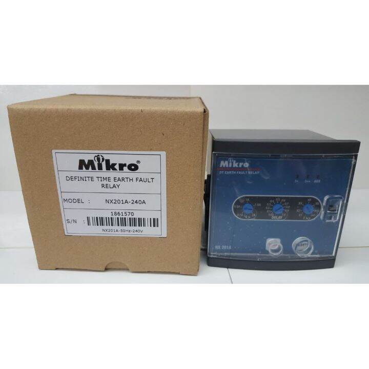 MIKRO Protection Relay Earth fault relay over current relay NX201A ...