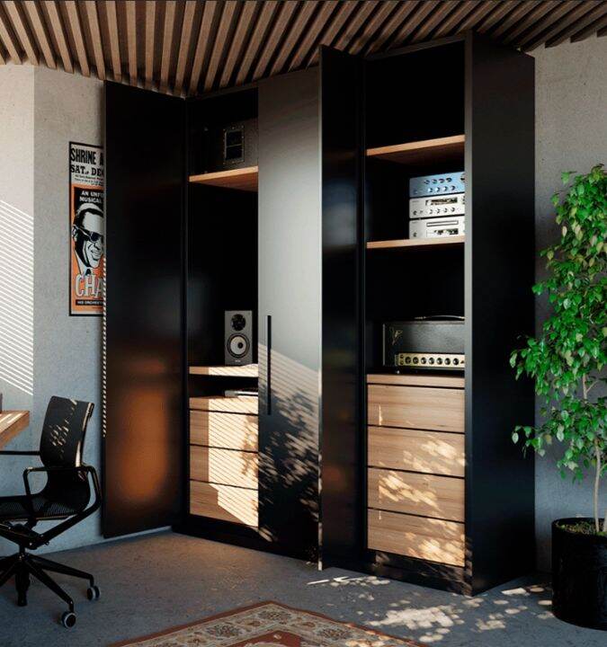 Opak OPK furniture side door bearing 50kg mechanical pocket door hidden ...