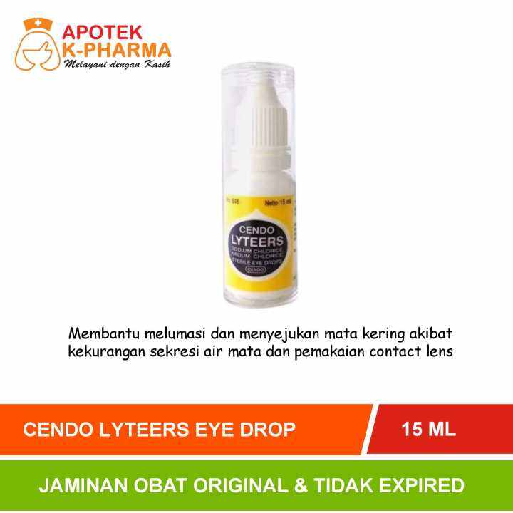Cendo Lyteers Eye Drop Isi 15ml Obat Original Cendo | Lazada Indonesia