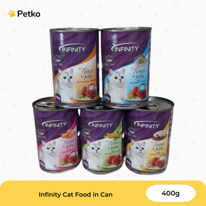 Infinity Tuna in Jelly Wet Cat Food in Can 400g | Lazada PH