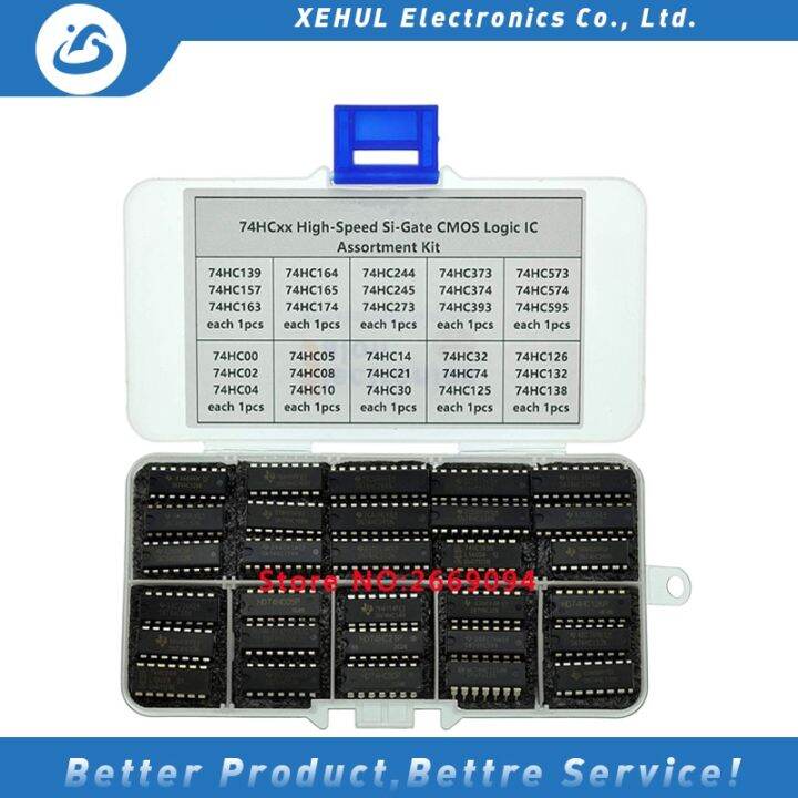 ชุดลอจิก IC IC IC ซีรีส์30 74HCxx ความเร็วสูง Si-Gate CMOS IC | Lazada ...