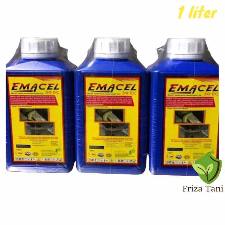 Insektisida Emacel 30 EC 1liter Bahan Aktif Emamektin Benzoat 30% g/l Pembasmi Ulat Pada Tanaman ...