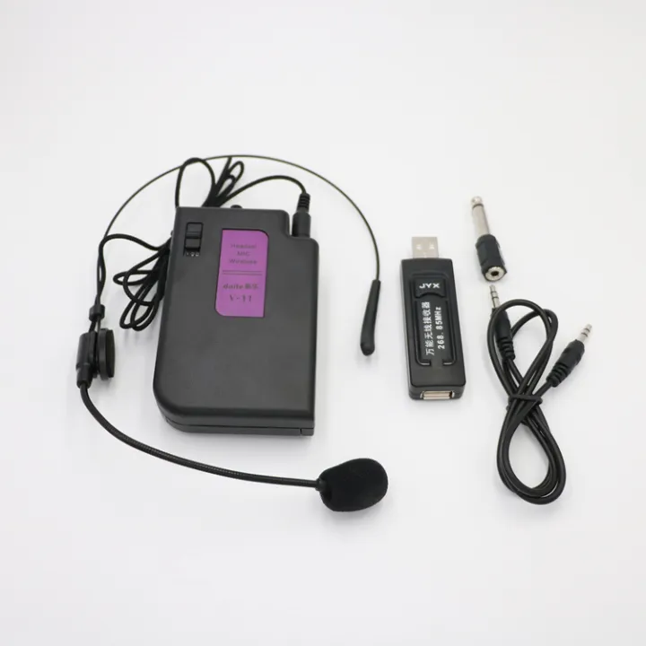 Universal Wireless Waist Hanging Headset Speaker Computer Loudspeaker ...