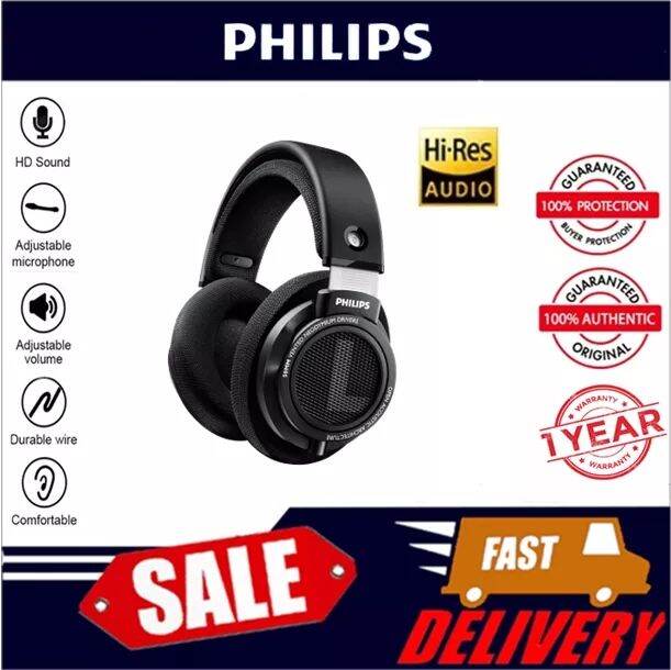 Philips SHP9500 headset wired HIFI monitor high sound quality noise ...